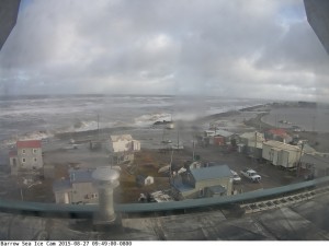 Barrow Battered By Big Waves | The Great White Con