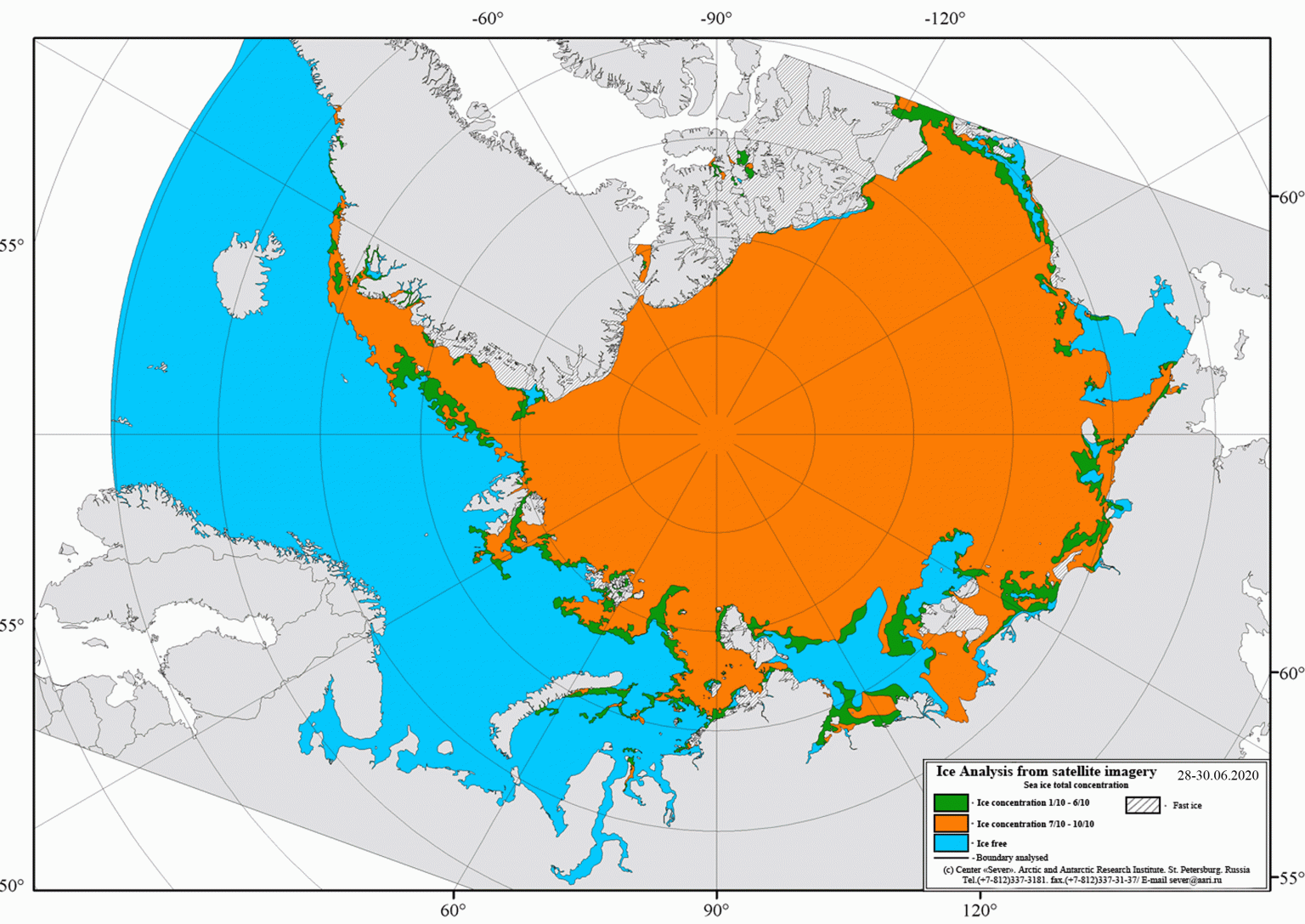 Arctic Sea Ice Graphs | The Great White Con
