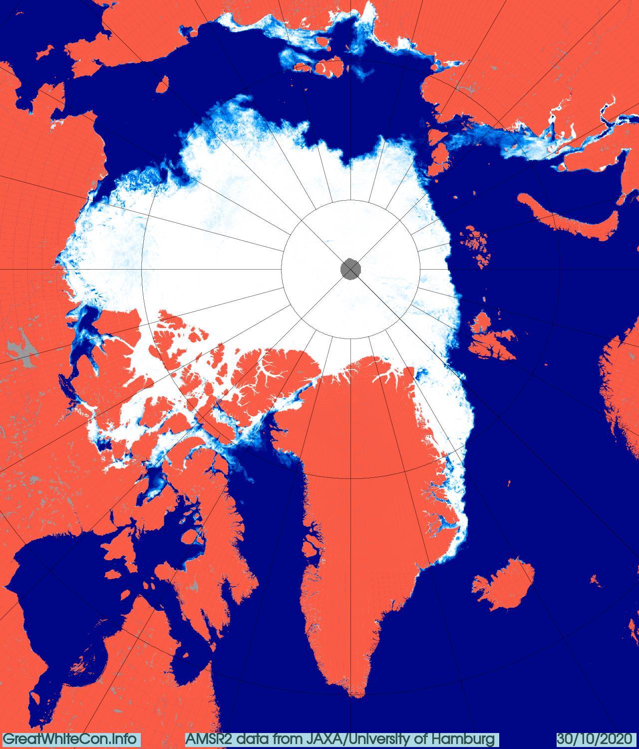 Facts About the Arctic in October 2020 | The Great White Con